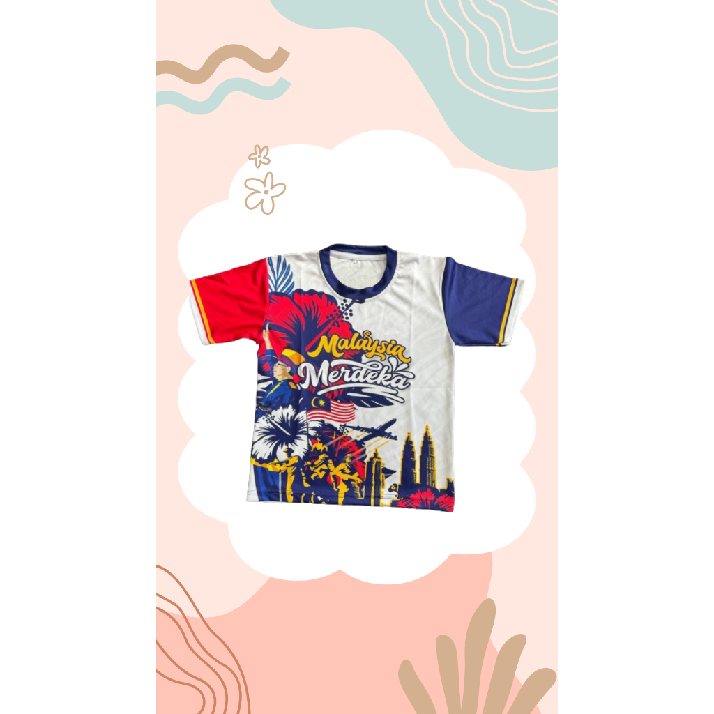 MERDEKA !! Baju Merdeka Kids Lengan Pendek S/S Corak New Stock Yang Ke ...