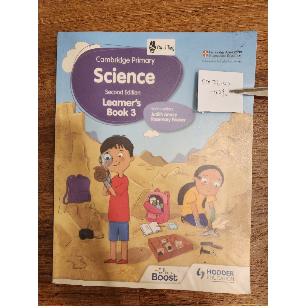 Cambridge Primary Science Learner’s Book 3 Second Edition: Hodder Education Group 9781398301658 ...