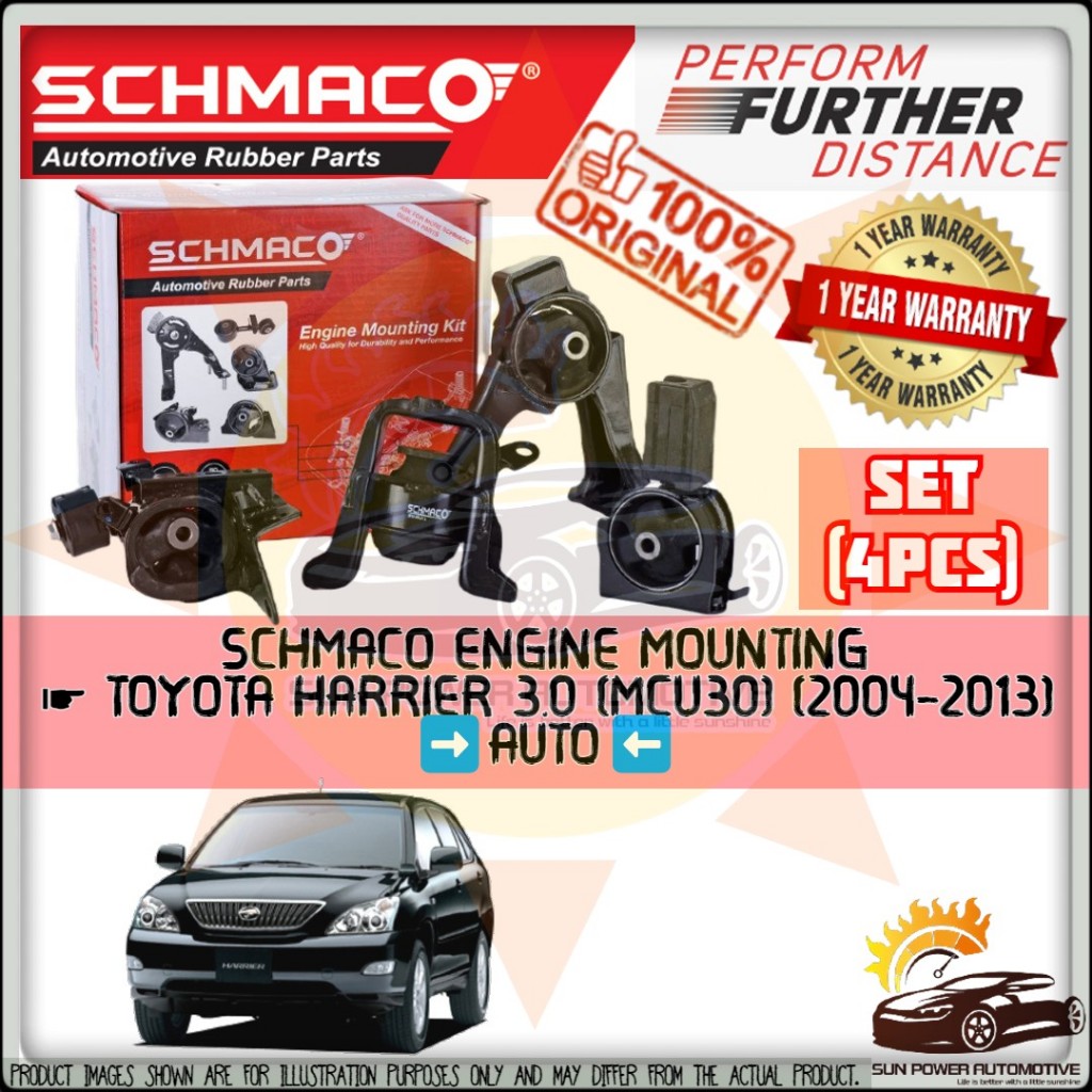 Toyota Harrier 3.0 MCU30 (2004-2013) ( AUTO ) SCHMACO ENGINE MOUNTING ...