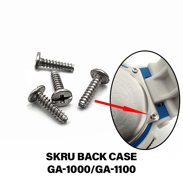 CASIO G-SHOCK REPLACEMENT PART SKRU BEZEL SKRU ROD SKRU BACK CASE ...
