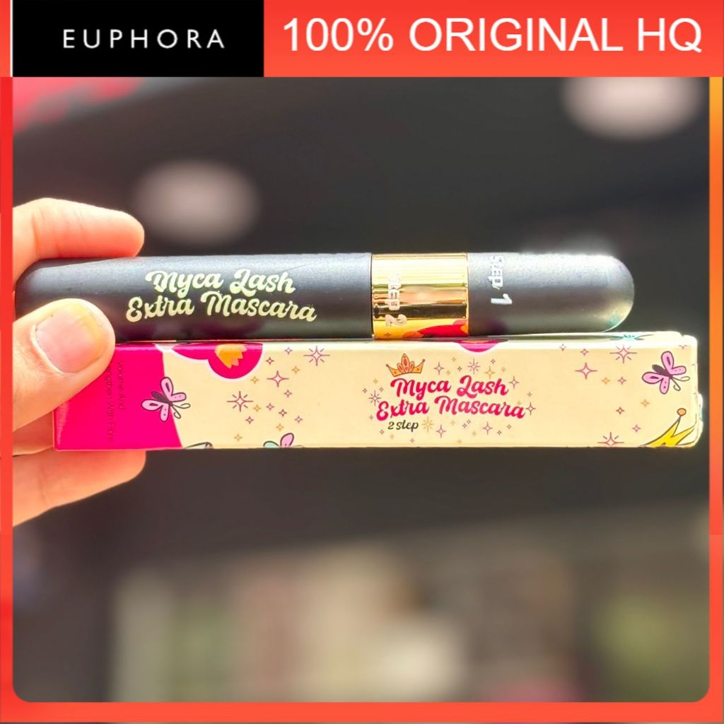 🔥NEW ARRIVAL 🔥💯% MYCA LASH EXTRA MASCARA WITH 2 STEP ORIGINAL HQ ...