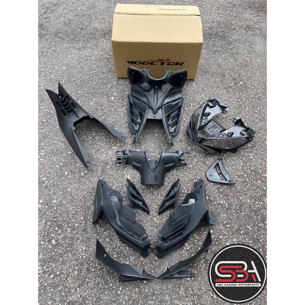 INNER LC 135 V2 V3 V4 V5 V6 V7 OEM DOCTOR HITAM MATTE FULL ITEM (11 ...