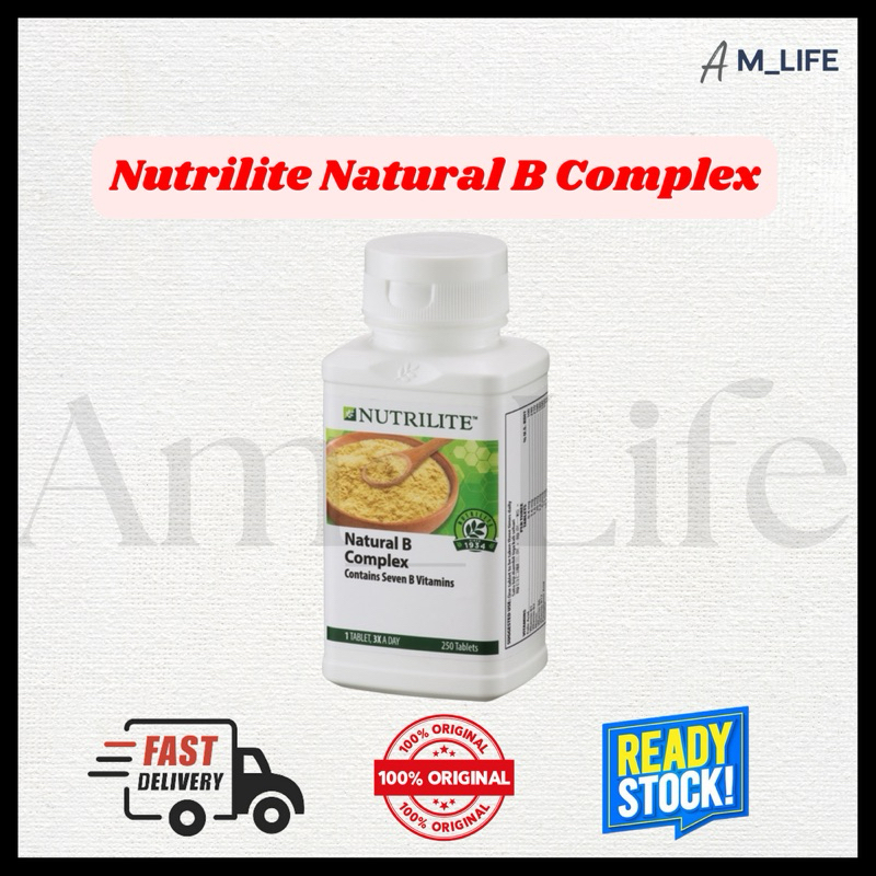 AMWAY Nutrilite Natural B Complex - Ready Stock - Original AMWAY ...