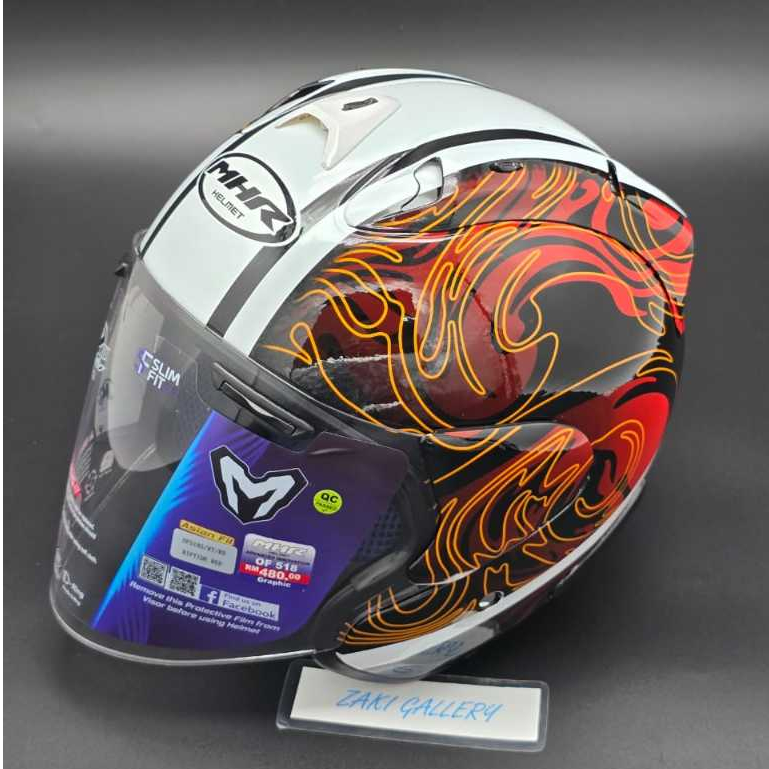 MHR HELMET MOVISTAR VR46 OFF622 YAMAHA HELMET SIRIM ORIGINAL MHR ROSSI ...