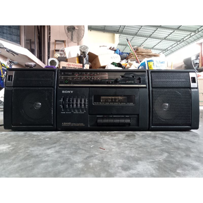 S--Y CFS-1020S RADIO CASSETTE PLAYER ( 2ND ) CAN USE | Shopee Malaysia