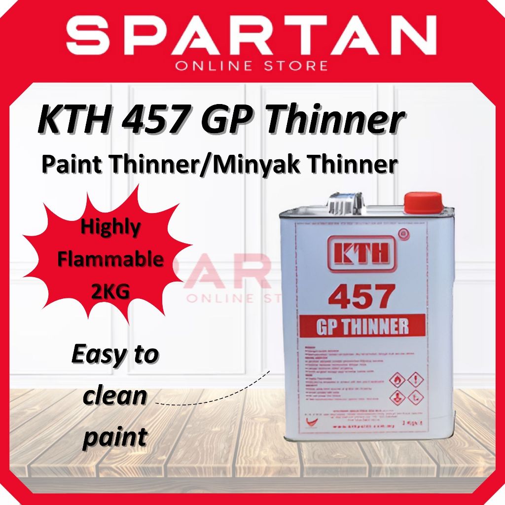 KTH 457 GP Thinner / Paint Thinner / Minyak Tina (2kg) | Shopee Malaysia