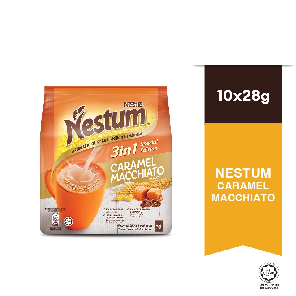 NESTLE NESTUM 3in1 Caramel Macchiato (10 x 28g) | Shopee Malaysia