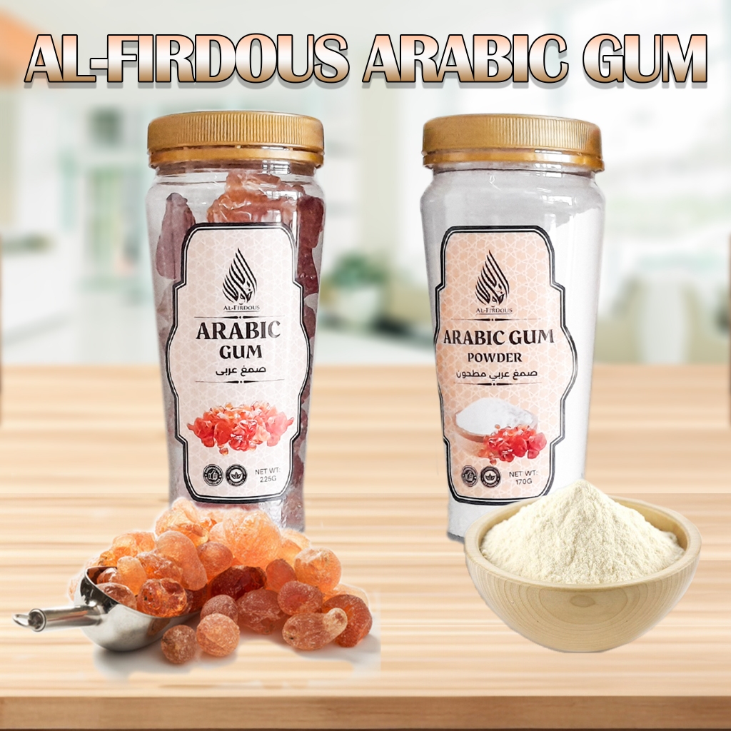 Arabic Gum Powder Accacia Gum Al Manna Gam Arab Serbuk | 170g | Shopee ...