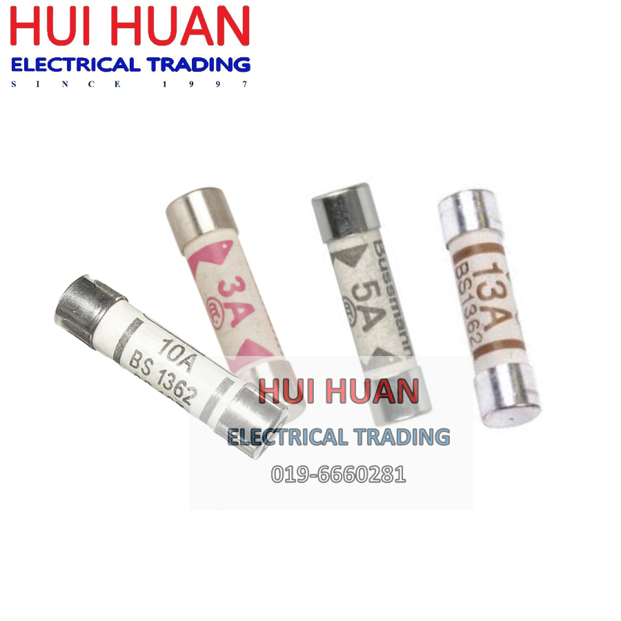 Ceramic Fuse 6 x 25MM 1A/3A/5A/10A/13A Plug Top Fuse Ceramic Fuse ...