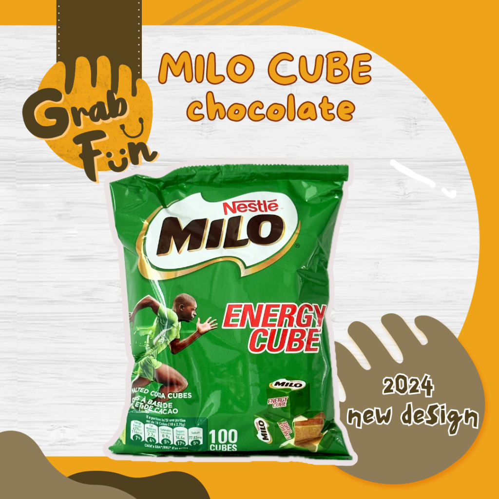 (GrabFun)𝟐𝟎𝟐𝟓 𝐍𝐄𝐖 𝐃𝐄𝐒𝐈𝐆𝐍_Milo Energy Cube Nestle 100cubes 275g coklat ...
