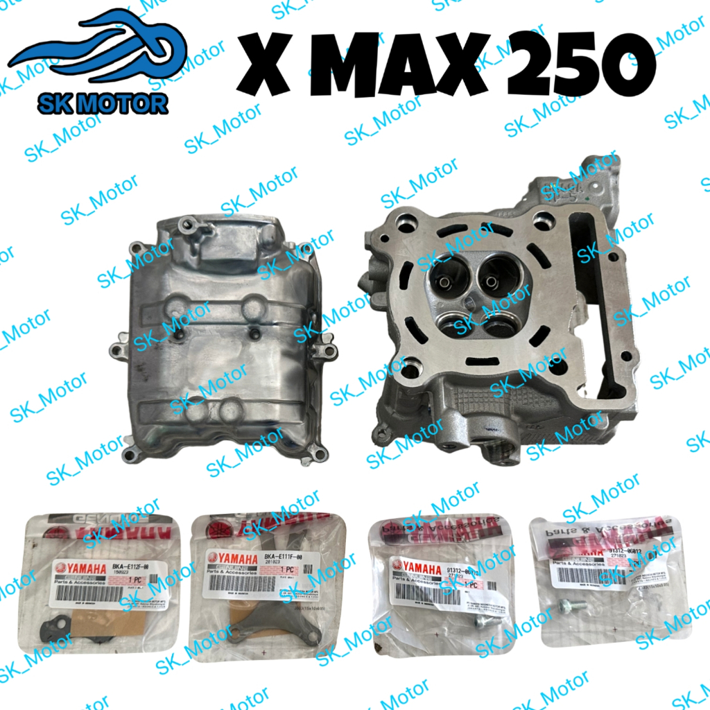 Yamaha X MAX 250 XMAX X-MAX V1 / V2 Original Cylinder Head Kit Cover ...