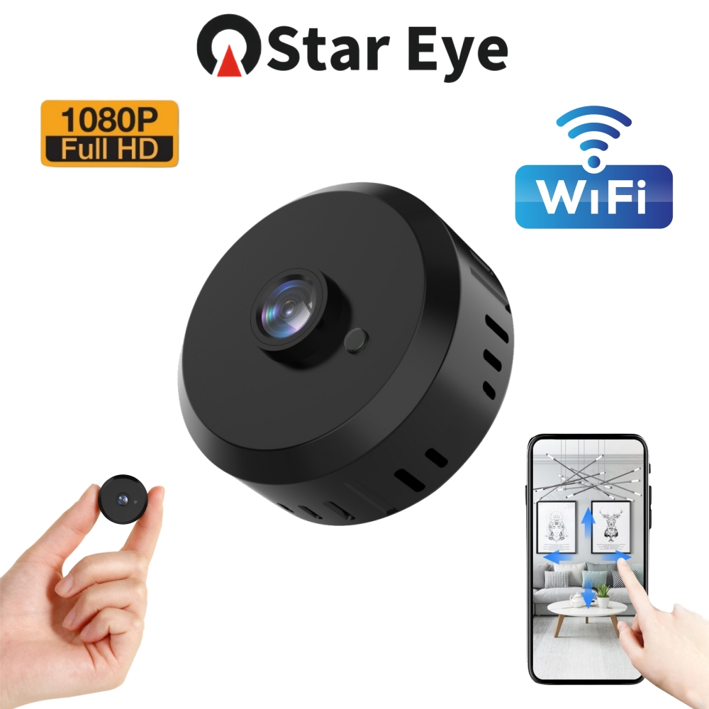 Small WiFi Hidden Camera, IP CCTV, Real-Time Remote Monitoring, Indoor ...