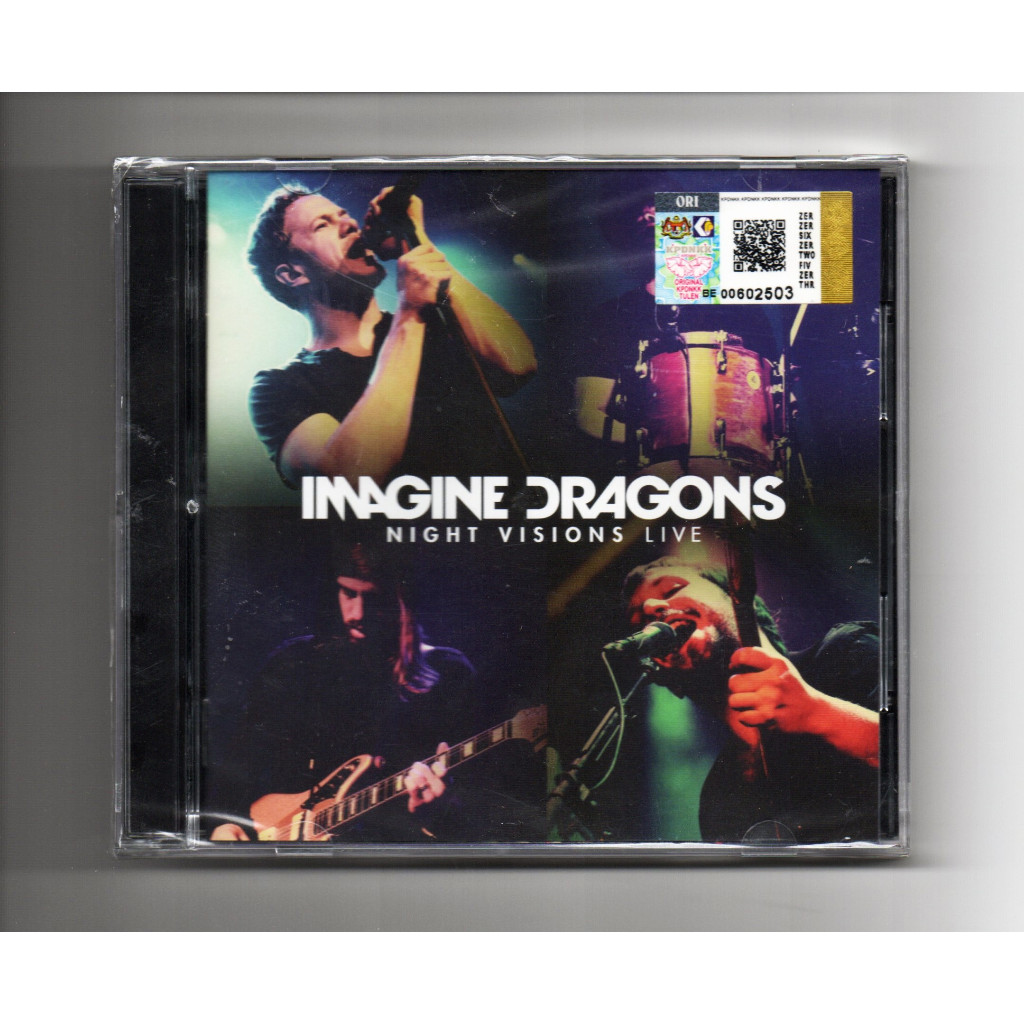 Imagine Dragons - Night Visions Live ( CD + DVD ) | Shopee Malaysia