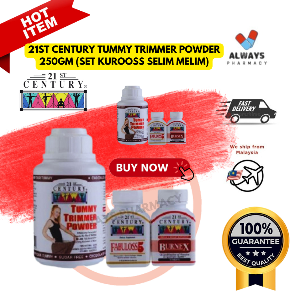21ST CENTURY TUMMY TRIMMER POWDER - UBAT KURUS - 21ST CENTURY TUMMY ...