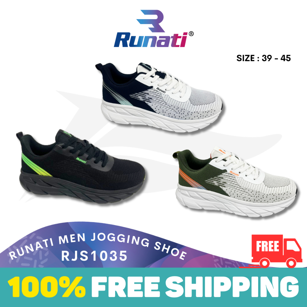 [NEW ARRIVAL] Runati Men Jogging Shoes RJS1035 | Kasut Jogging Lelaki ...