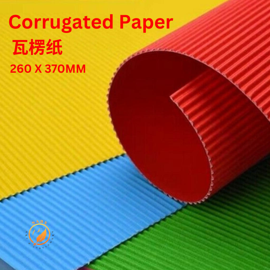 Diy Craft Corrugated Paper Board / Wave Paper / Kertas Beralun /瓦楞纸卡 ...