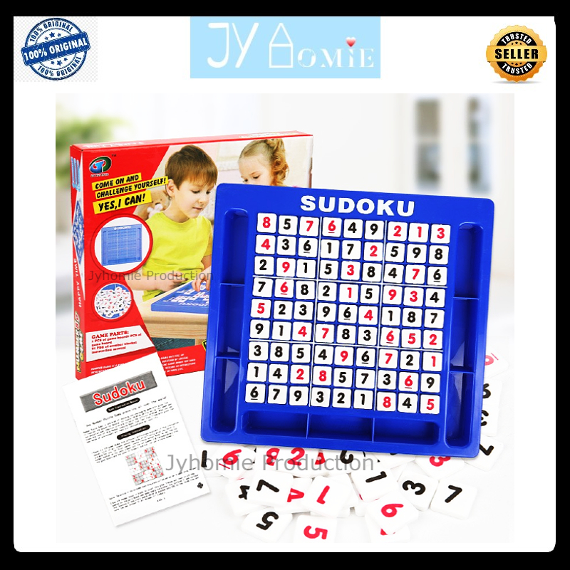 Board Game Sudoku Children Puzzle Board Games for Kid Learn Math ...