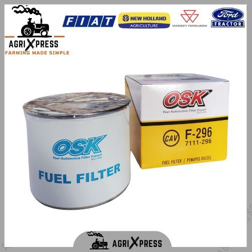 Diesel Filter / Fuel Filter ( OSK F-296 ) - Ford, MF, New Holland, Fiat | Shopee Malaysia