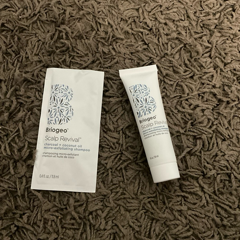 READY STOCK BRIOGEO Scalp Revival Charcoal + Coconut Oil Micro ...