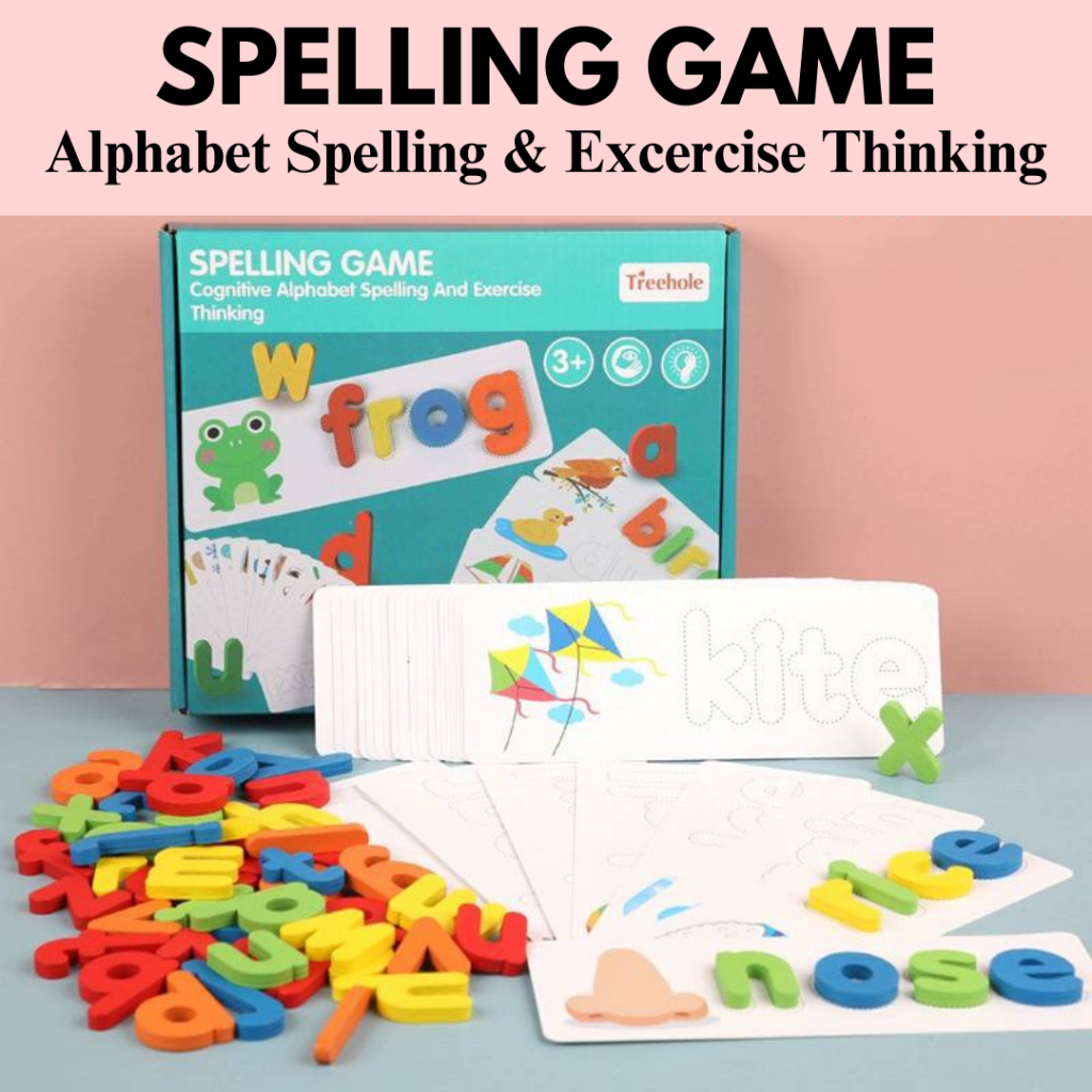 🔥READY STOCK🔥 Spelling Word Games Early Learning Education Toy Children ...