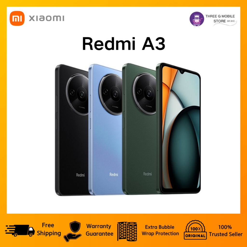 Redmi A3 4GB+128GB Smart phone 6.71’’ 90Hz display/5000mAh battery/Up ...