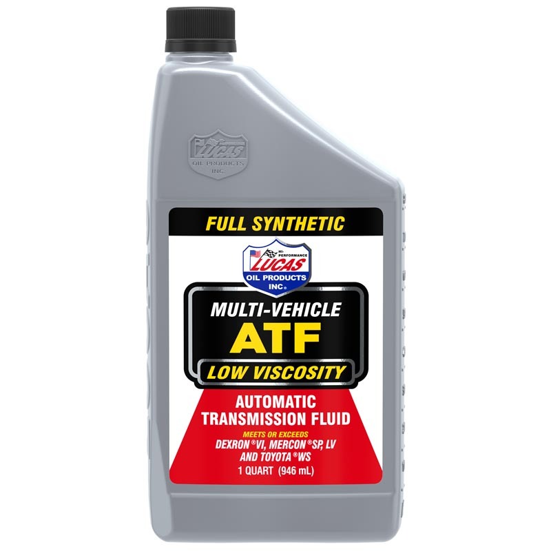 Lucas Oil Fully Synthetic Low Viscosity Multi-Vehicle ATF Toyota WS ...