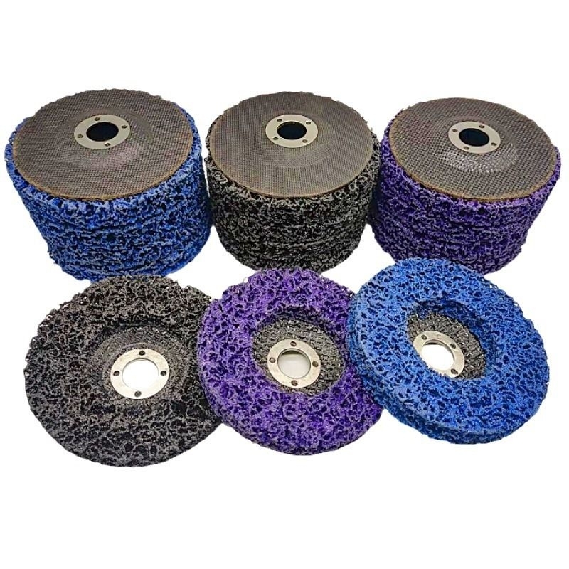Poly Strip Dics Abrasive Wheel Paint Rust Remover Car or Motorcycles ...