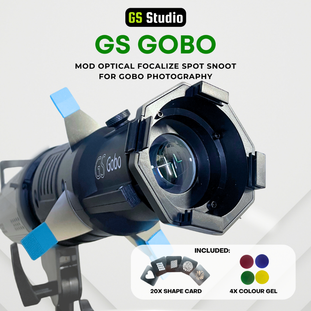 GS Gobo Mod Optical Focalize Spot Snoot For Gobo Photography With ...