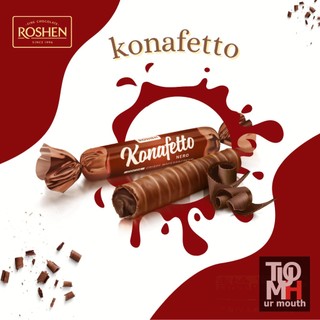 30/60pcs ROSHEN Konafetto Crispy Wafer Roll/ Chocolate/Milk/ Coklat ...