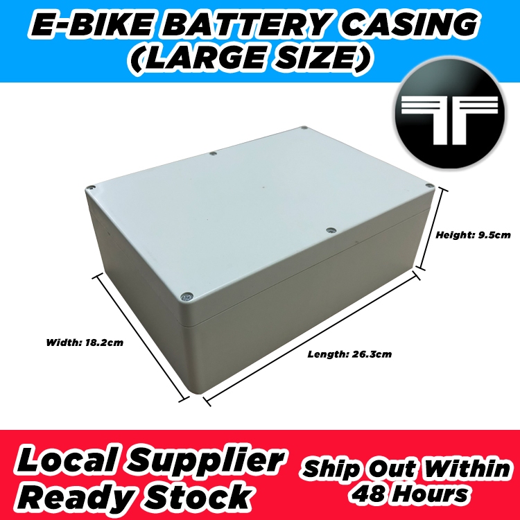 Battery Casing Battery Box White Waterproof Kotak Bateri Kalis Air For ...