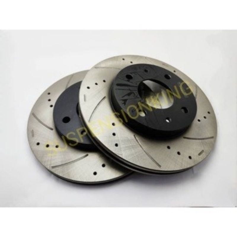 PROTON GEN2, PERSONA 2006-2016 266MM FRONT DRILLED SLOTTED RACING BRAKE ...