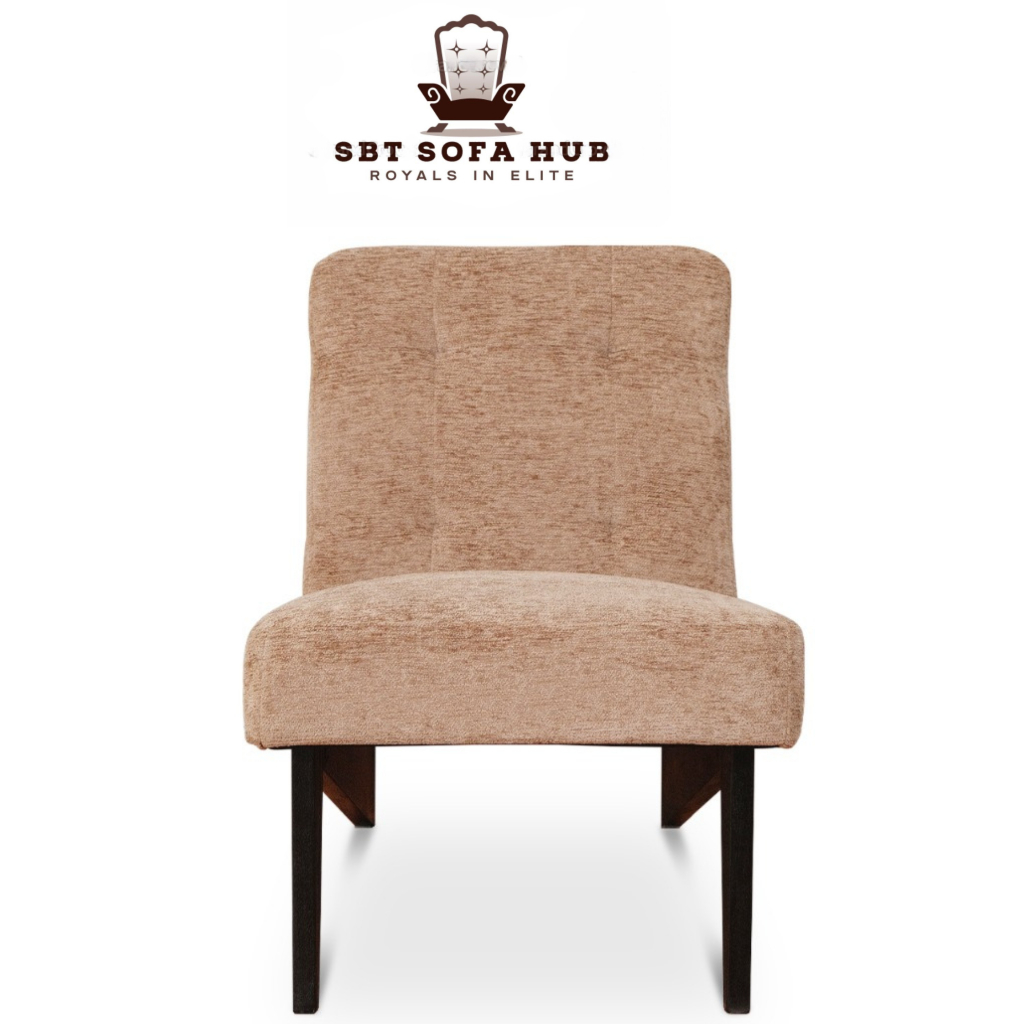 SBT Saddle Brown Lounge Chair | Shopee Malaysia