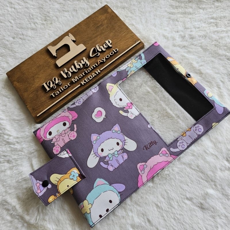hello kitty n friend cover buku pink/buku kesihatan anak | Shopee Malaysia