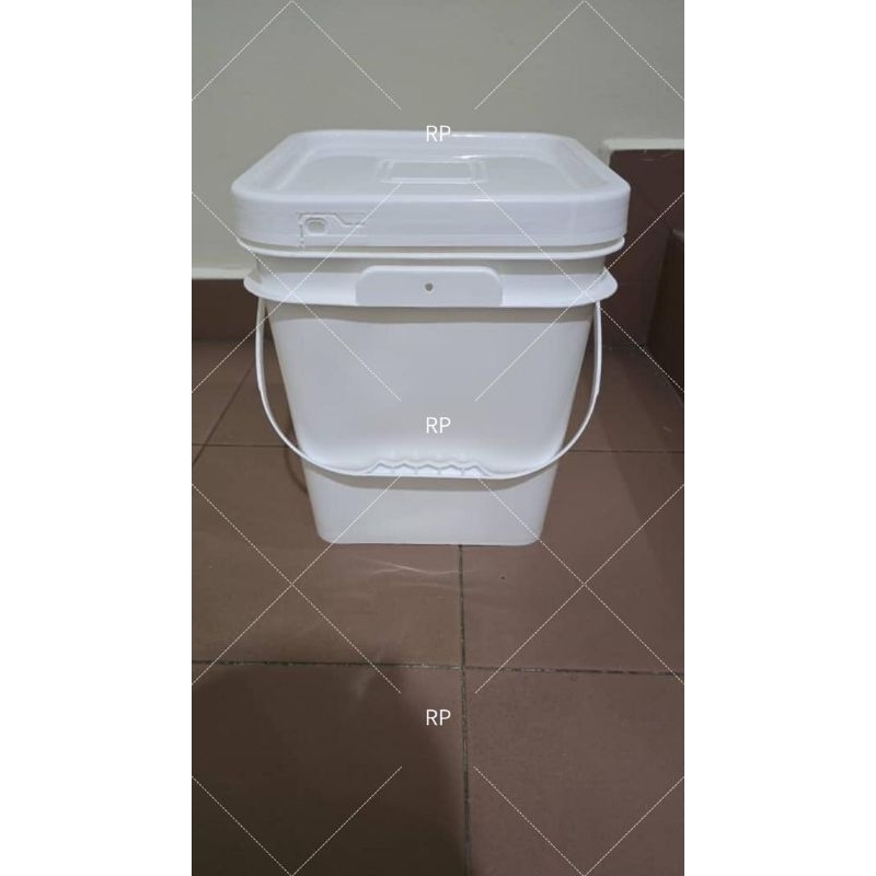 Bekas Tong Putih 16L (Baru100%) | Shopee Malaysia
