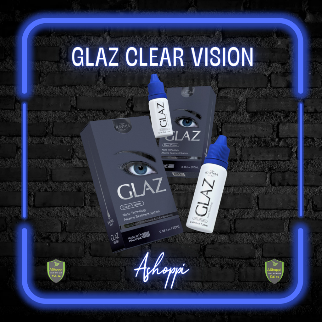 💯 ORIGINAL HQ 💯 GLAZ EYEDROP CLEAR VISION CARE RAYNIA SECRET | Shopee Malaysia