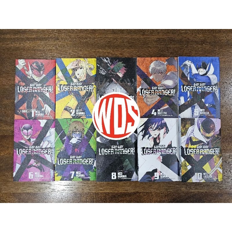 Manga : Go! Go! Loser Ranger! volume 1-10 (English Version) | Shopee ...