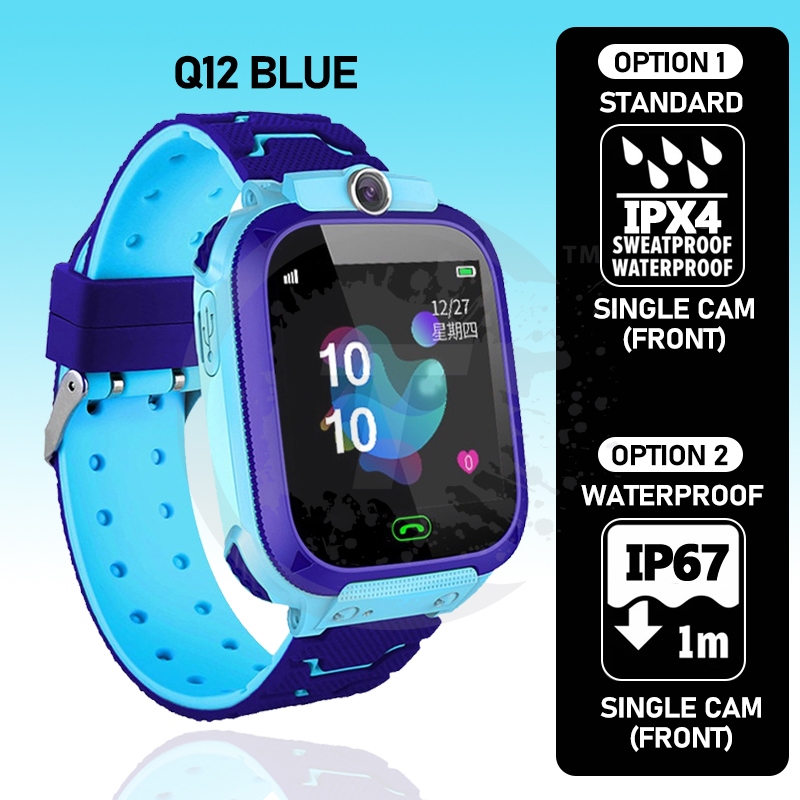 Q12 / Q19 Kids Smartwatch With Camera Jam Pintar Kanak-kanak Anti-Lost ...