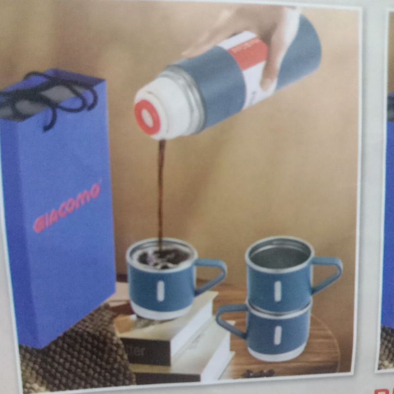💥💥 FLASK WITH 2 STAINLESS STEEL CUP🌟💥 | Shopee Malaysia