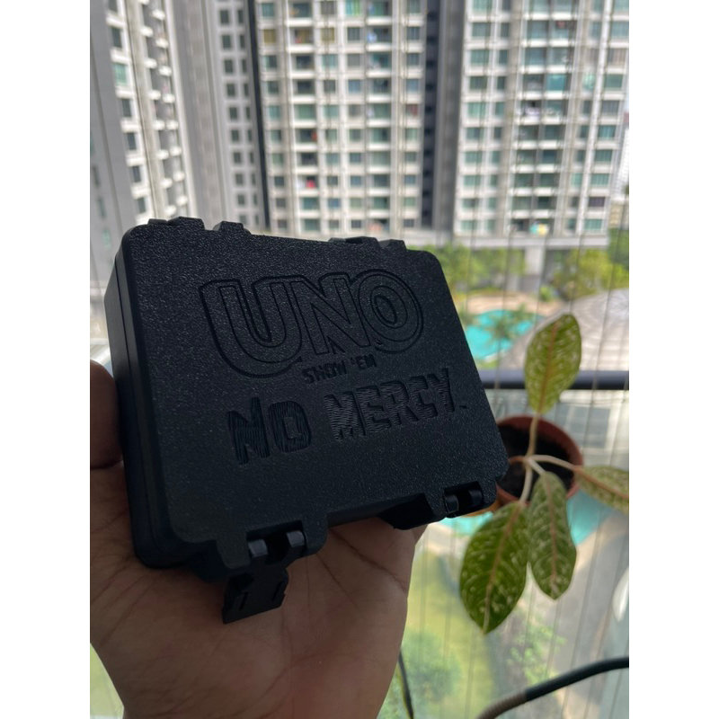 UNO SHOW EM NO MERCY CARD DECK STACK snaplock storage | Shopee Malaysia