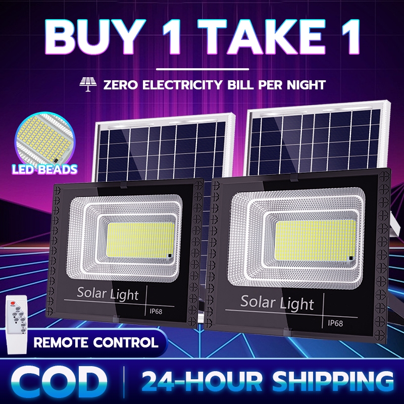 Solar light Outdoor lighting 1000W Solar flood lights IP67 Waterproof ...