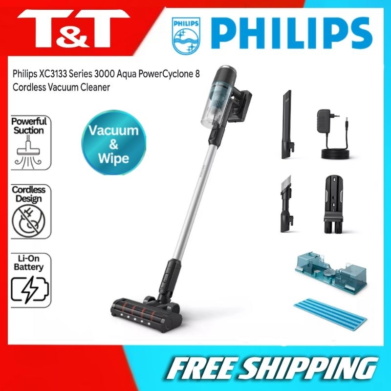 [NEW MODEL] Philips PowerCyclone 8 Aqua Cordless Vacuum Cleaner Series ...