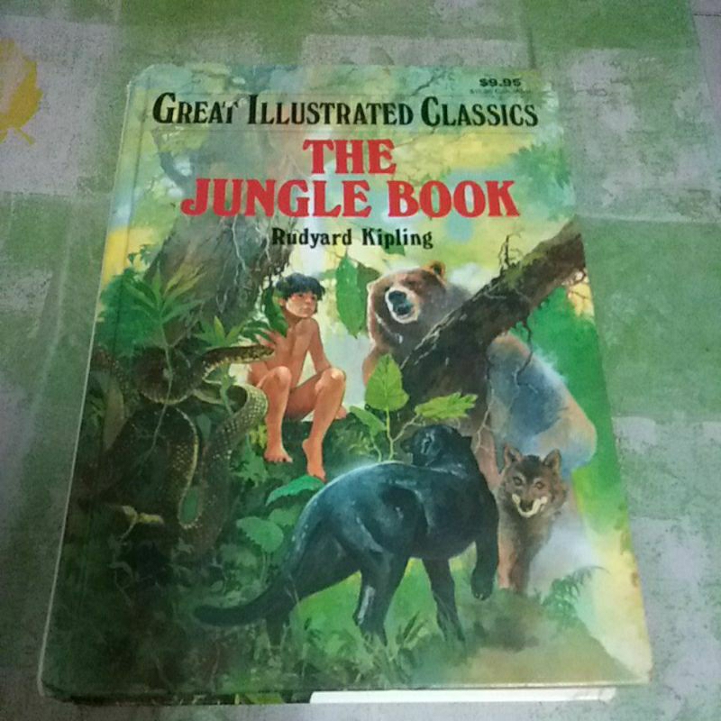 The Jungle Book by Rudyard Kipling, Great Illustrated Classics ...