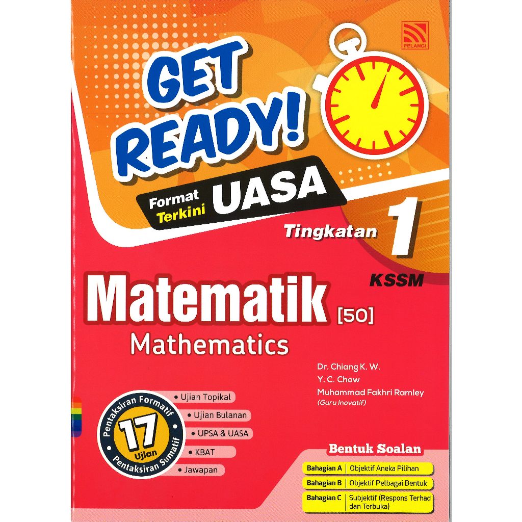 GET READY UASA KSSM - MATEMATIK TINGKATAN 1 | Shopee Malaysia