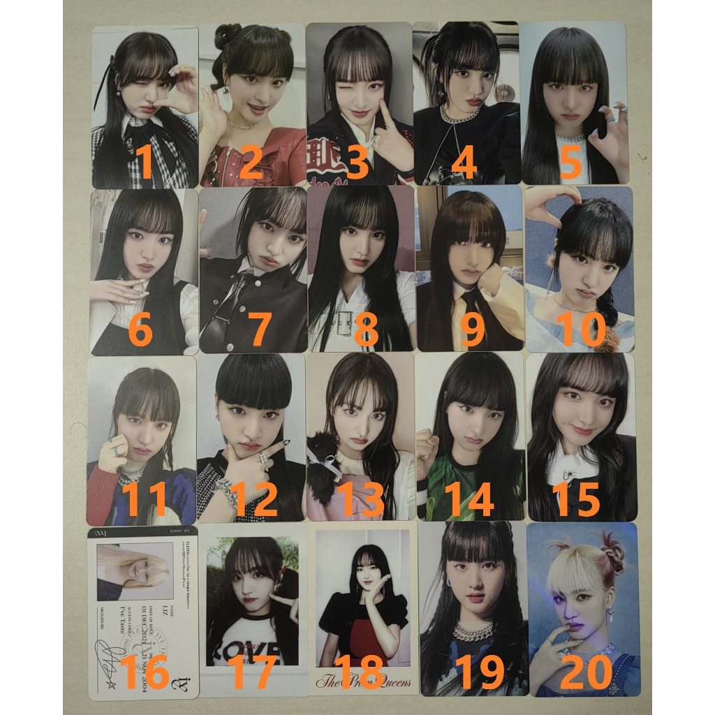 (Final Clearance) IVE LIZ POB Photocard Part 1 | Shopee Malaysia