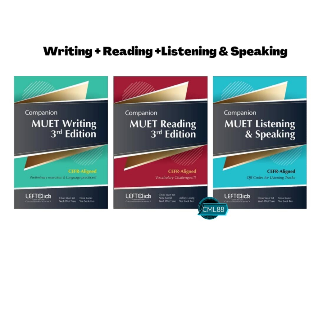 [CML88] Test Focused Muet CEFR Aligned 4E 2024 - Left Click | Shopee ...