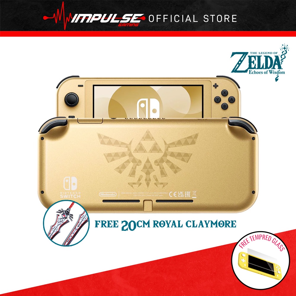 Nsw Nintendo Switch Lite Console Hyrule Edition Legend Of Zelda