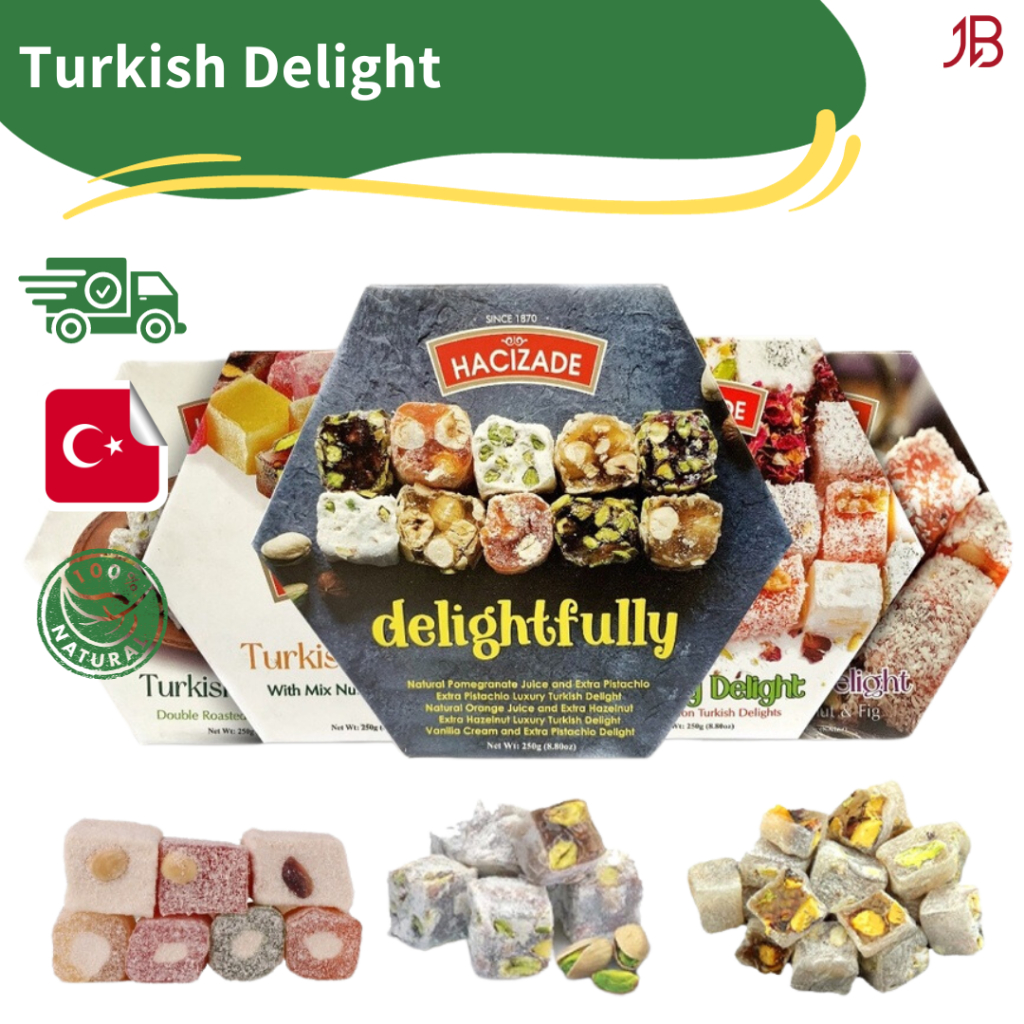 Premium Turkish Delight Lokum from Turkiye | Shopee Malaysia