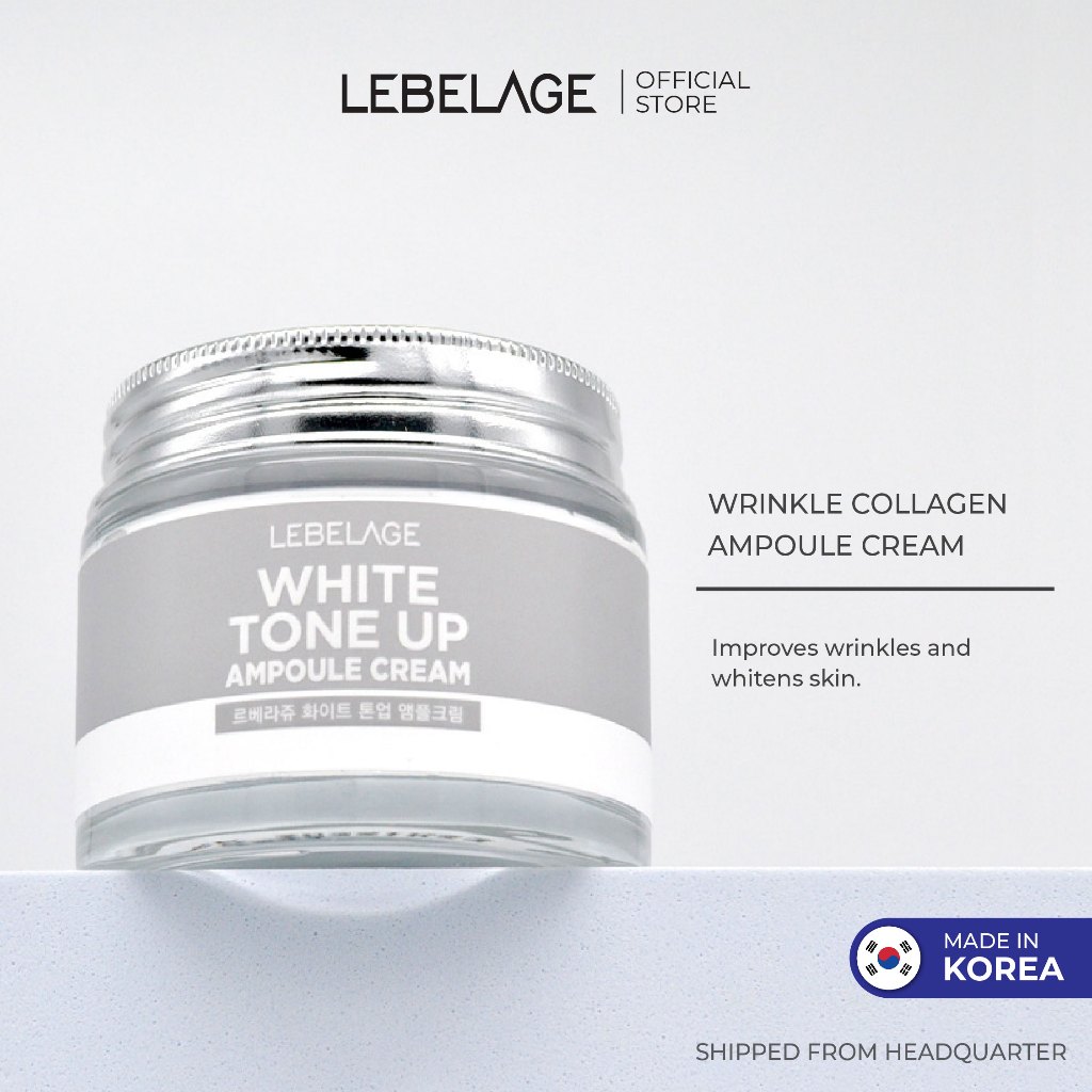 LEBELAGE White Tone Up Ampoule Cream (70ml) | Shopee Malaysia