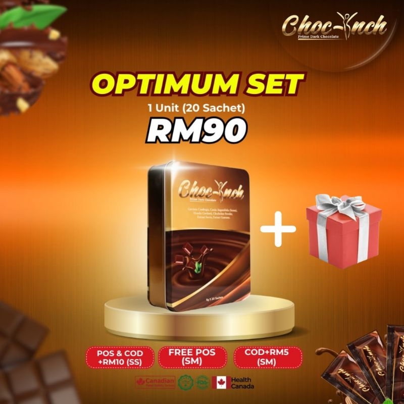Choc Inch Original HQ Supplement Kurus / Ubat Kurus / Kesan Dalam 1 ...