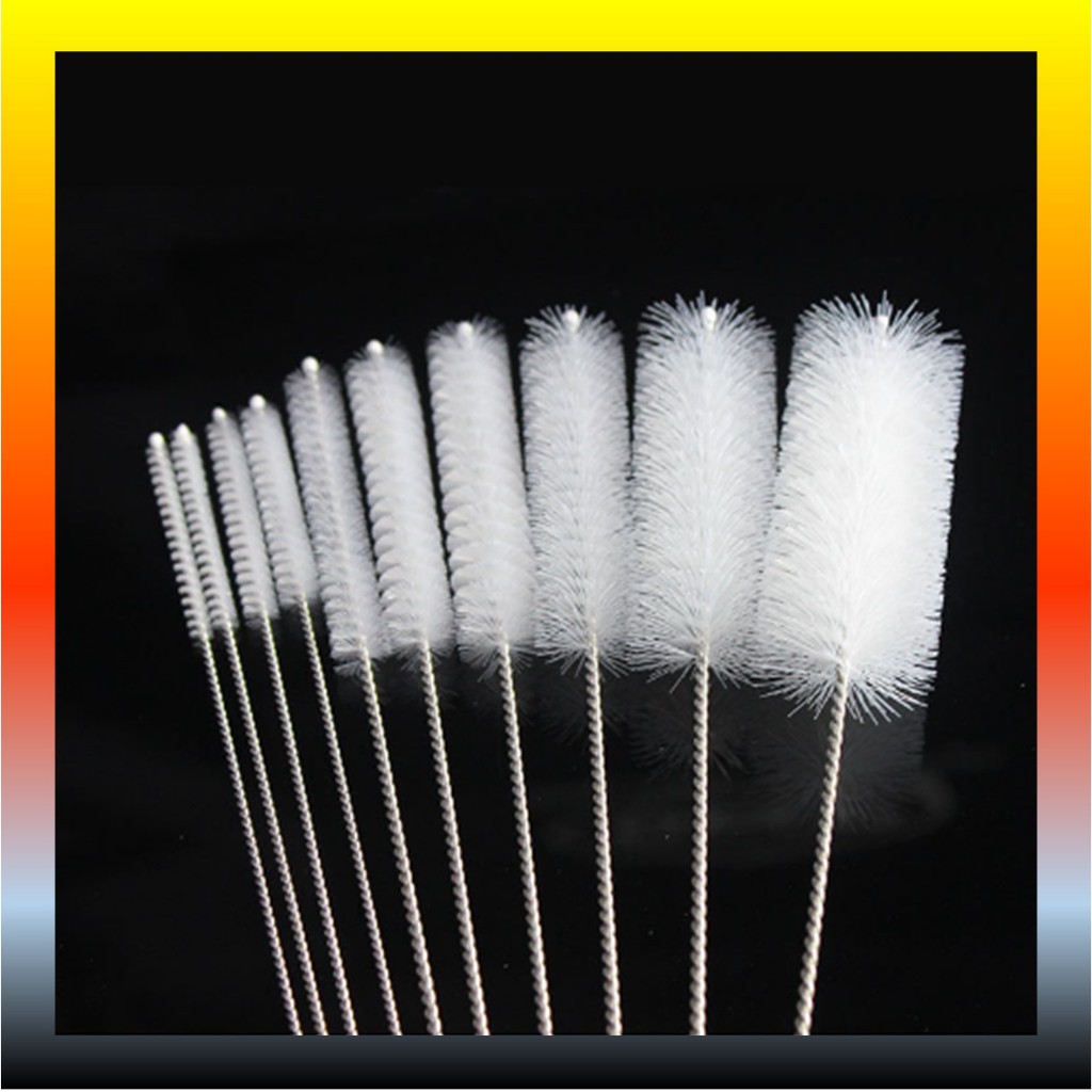 Multipurpose Brush Bottle Cleansing Straw Brush Stainless Steel Tube ...